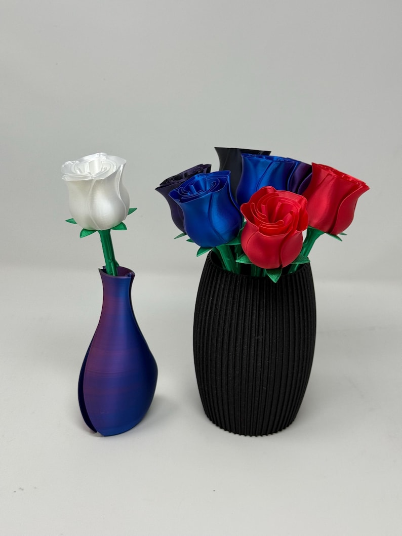 3D Printed Modern Twist Vase: Decorative Minimalist Flower Vase for ...