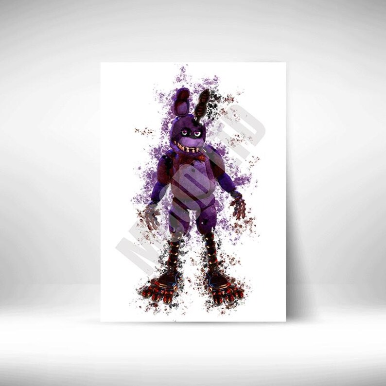 Fnaf - Five Nights at Freddys Wall Art Prints, Set of 9, A4 29.7 X 21 ...