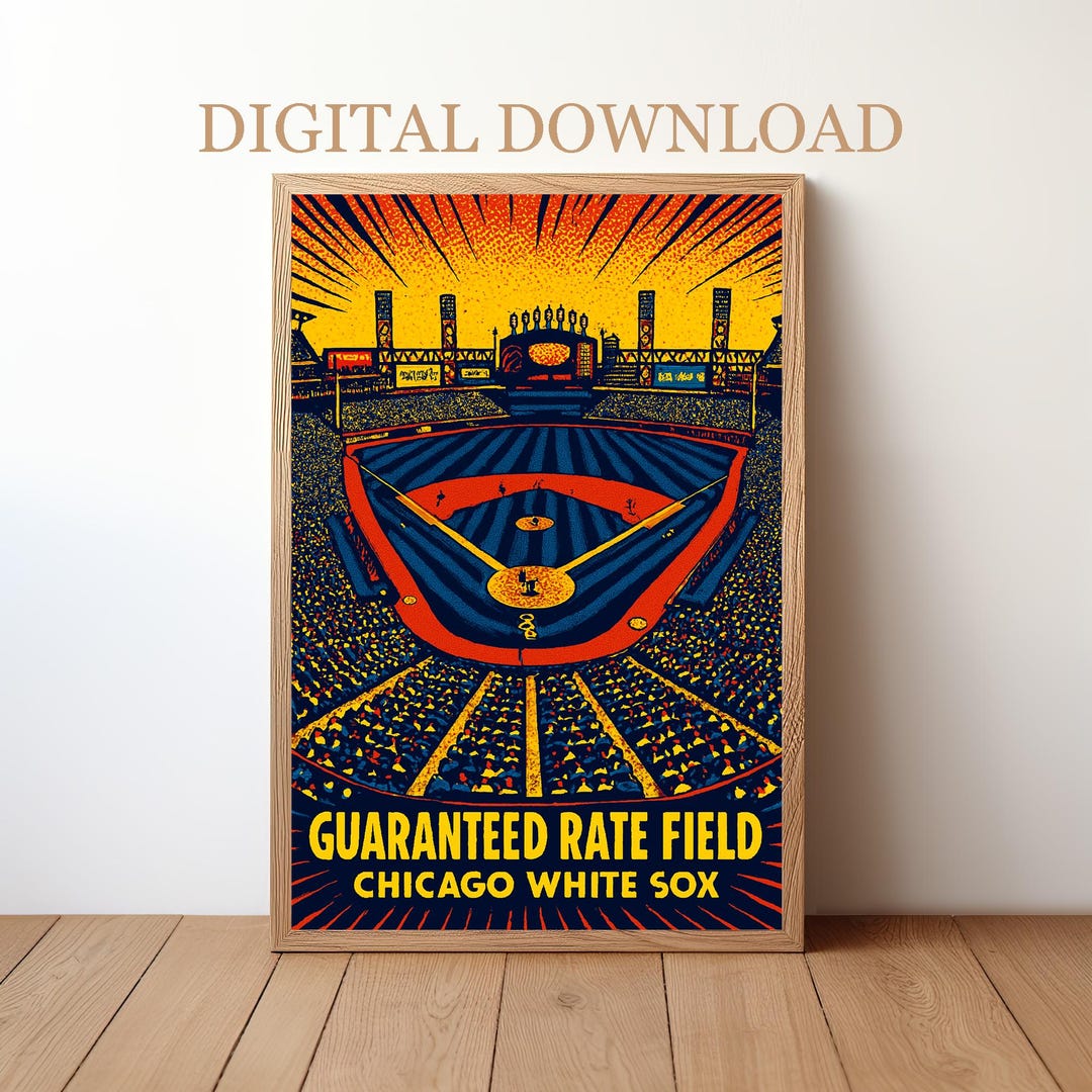 Guaranteed Rate Field Chicago White Sox: Baseball Stadium Poster ...