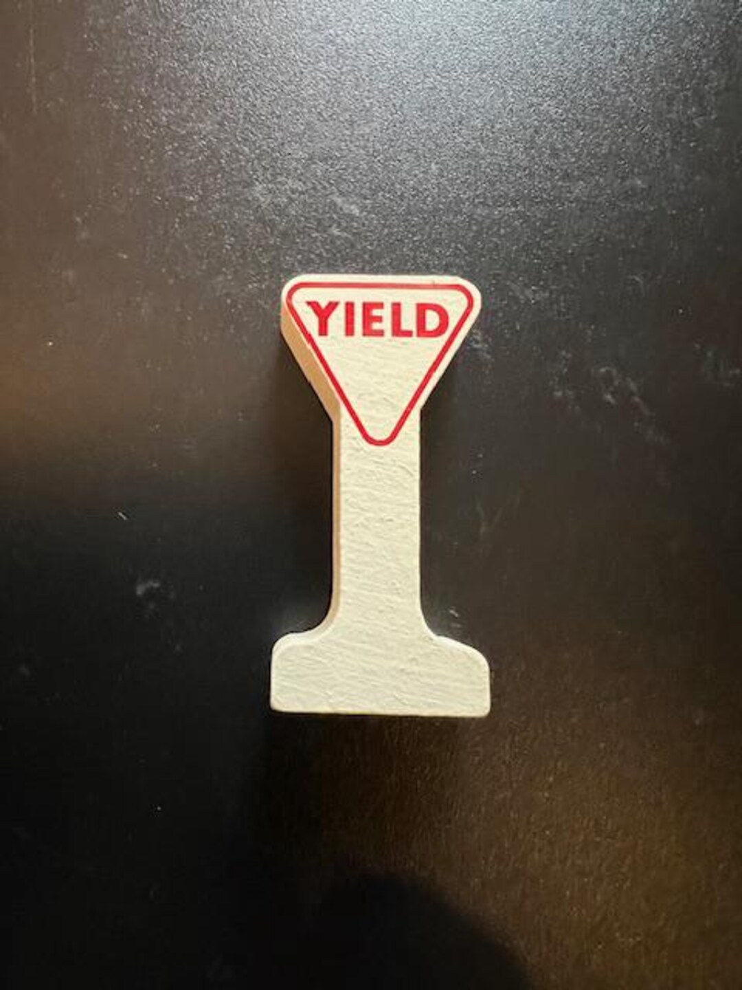 Wooden Train Set Sign - Yield Sign for Thomas, Brio, and More - Etsy