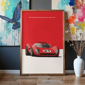 Ferrari 330 P4 Poster - Etsy