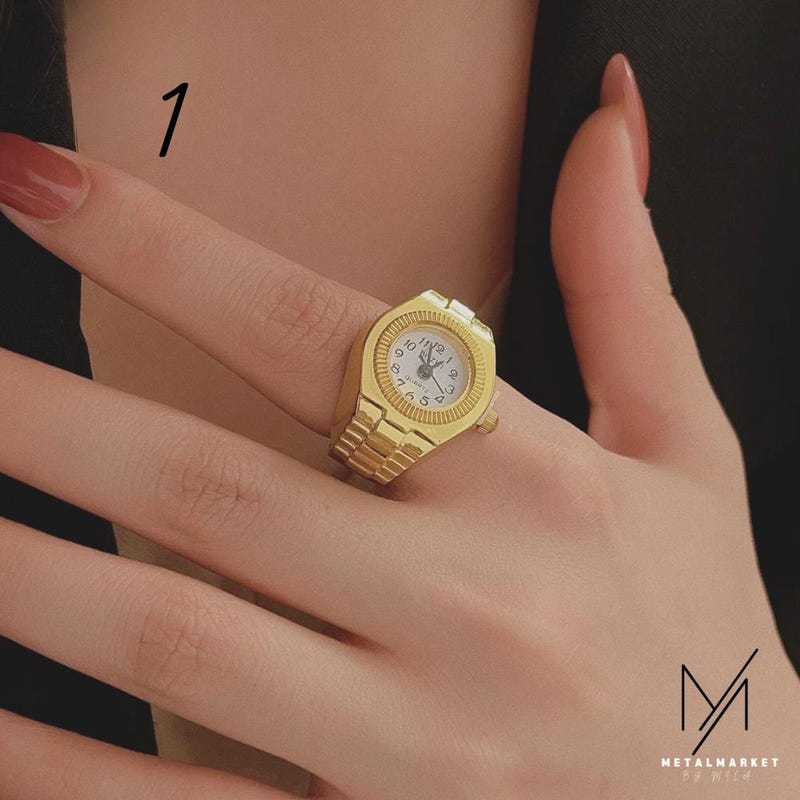 Finger Ring Watch - Etsy