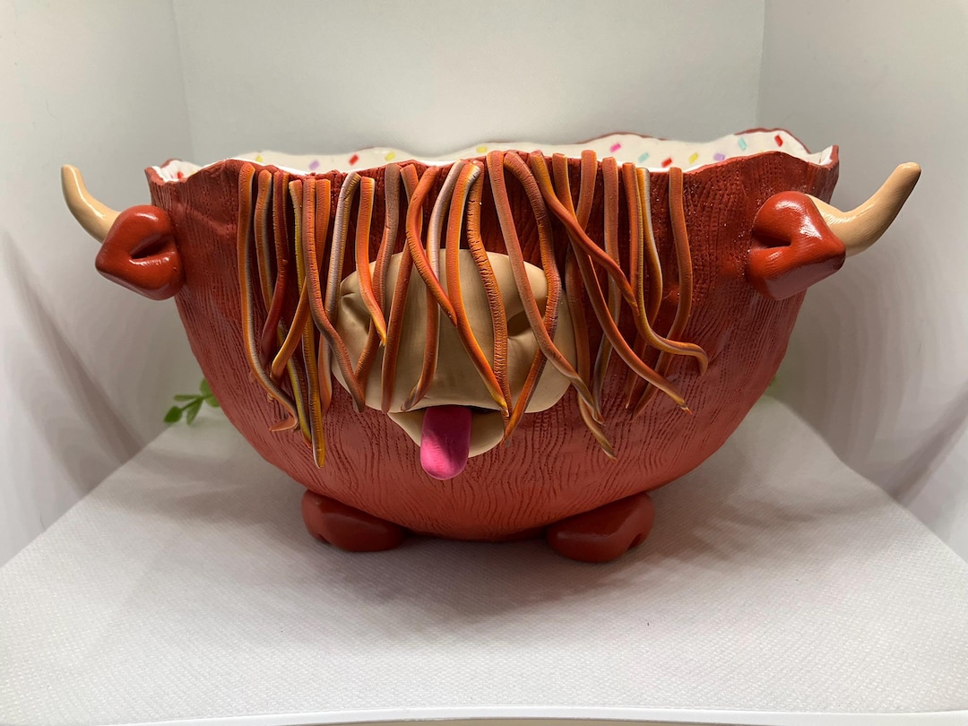 Highland Cow - Decorative Bowls - EXTRA LARGE - Etsy