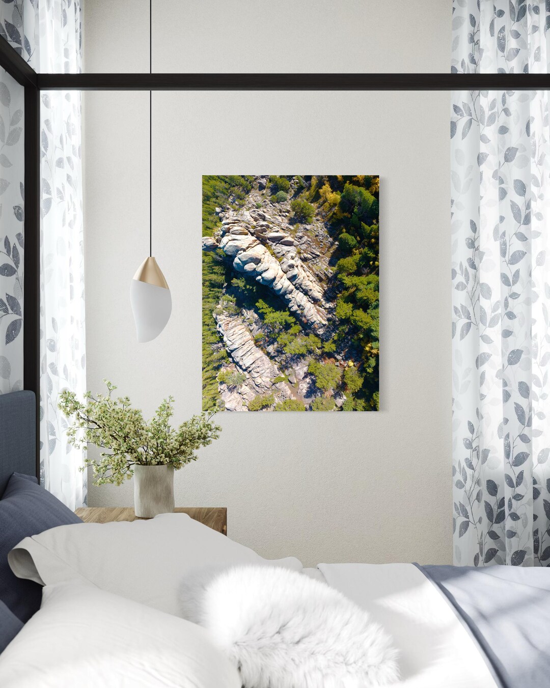 Red Feather Lakes Colorado Drone, Digital Print - Etsy