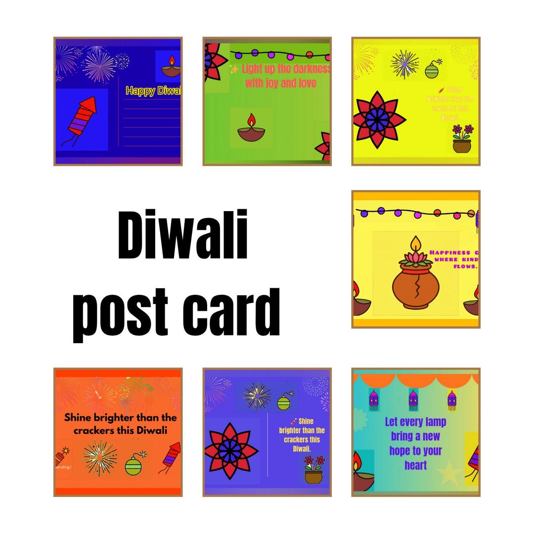 Happy Diwali Card: Lakshmi Footprints, Festival of Lights (digital ...