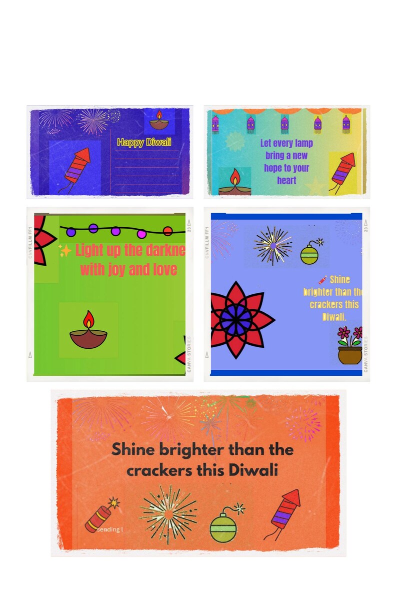 Happy Diwali Card: Lakshmi Footprints, Festival of Lights (digital ...