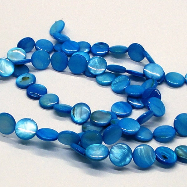 Blue Mother of Pearl - Etsy