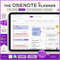 Onenote Templates - Etsy
