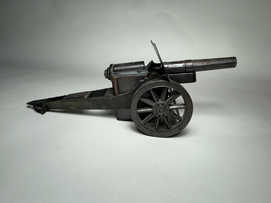 Vintage Negbaur Cannon Table Lighter With Insert - Etsy