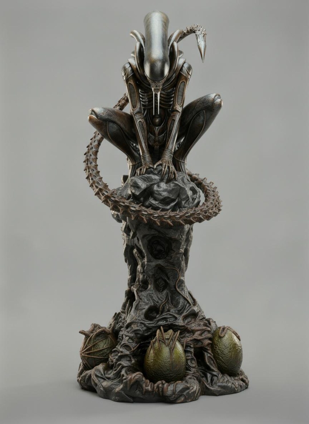 Alien Xeno Statue STL – 1/6 Scale Sci-fi Creature | High-detail ...