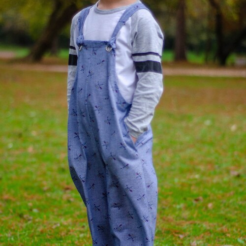 Blake Overalls for Kids Lily Bird Studio PDF Sewing Pattern - Etsy