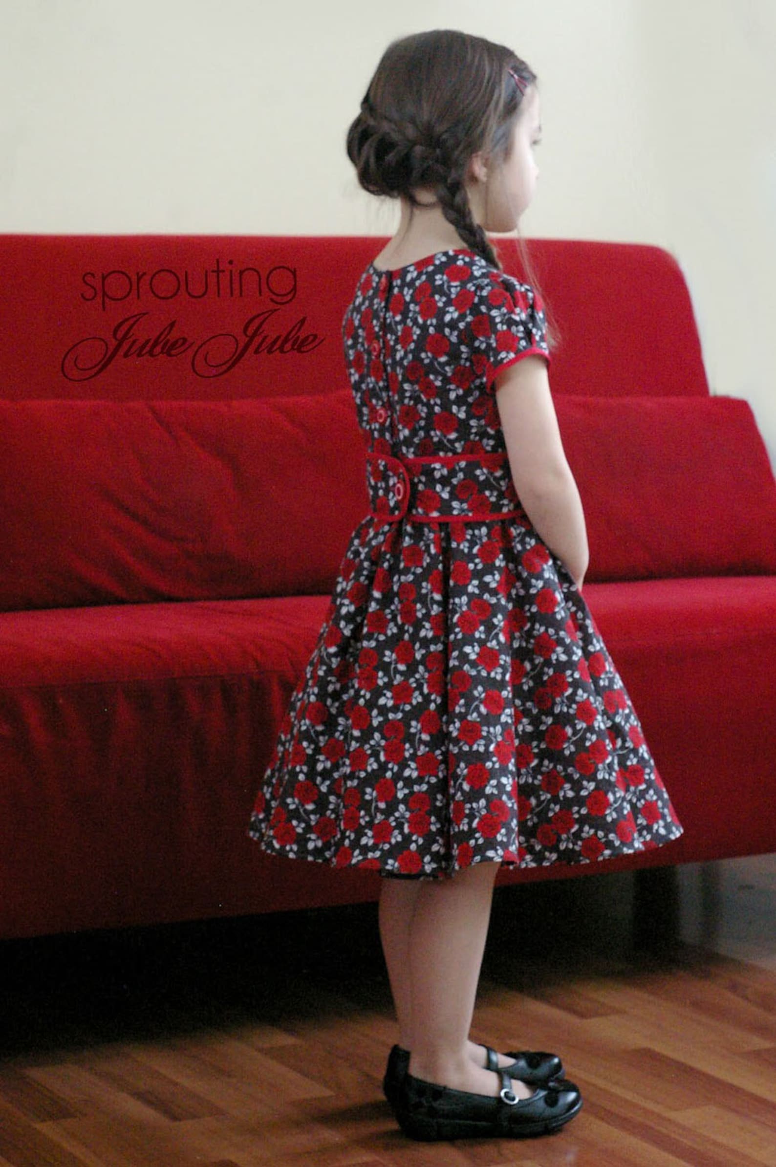 Amanda's Dress 1 to 10 Years PDF Pattern and - Etsy