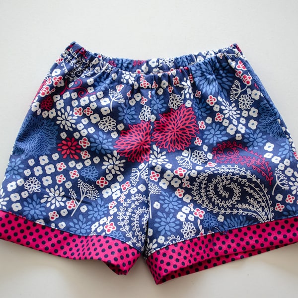 Girls Shorts Pattern - Etsy