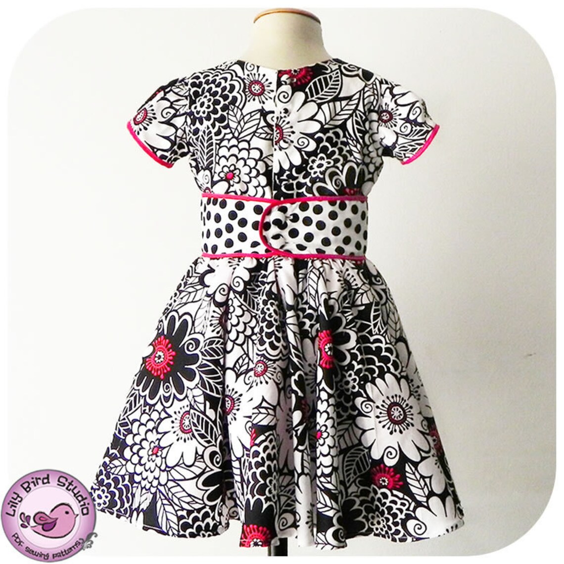 Amanda's Dress 1 to 10 Years PDF Pattern and - Etsy