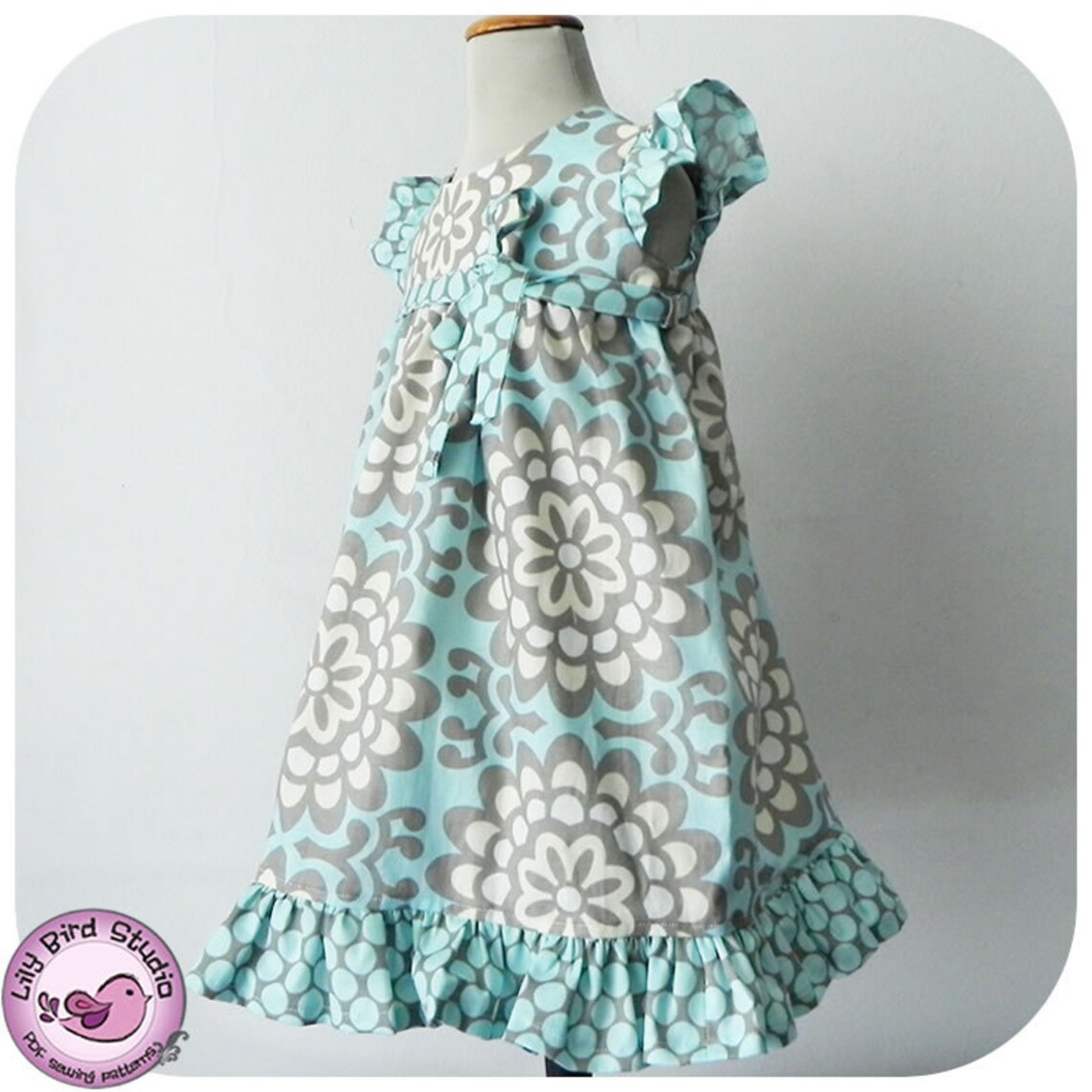 Birthday Party Dress PDF Sewing Pattern for Intermediate - Etsy