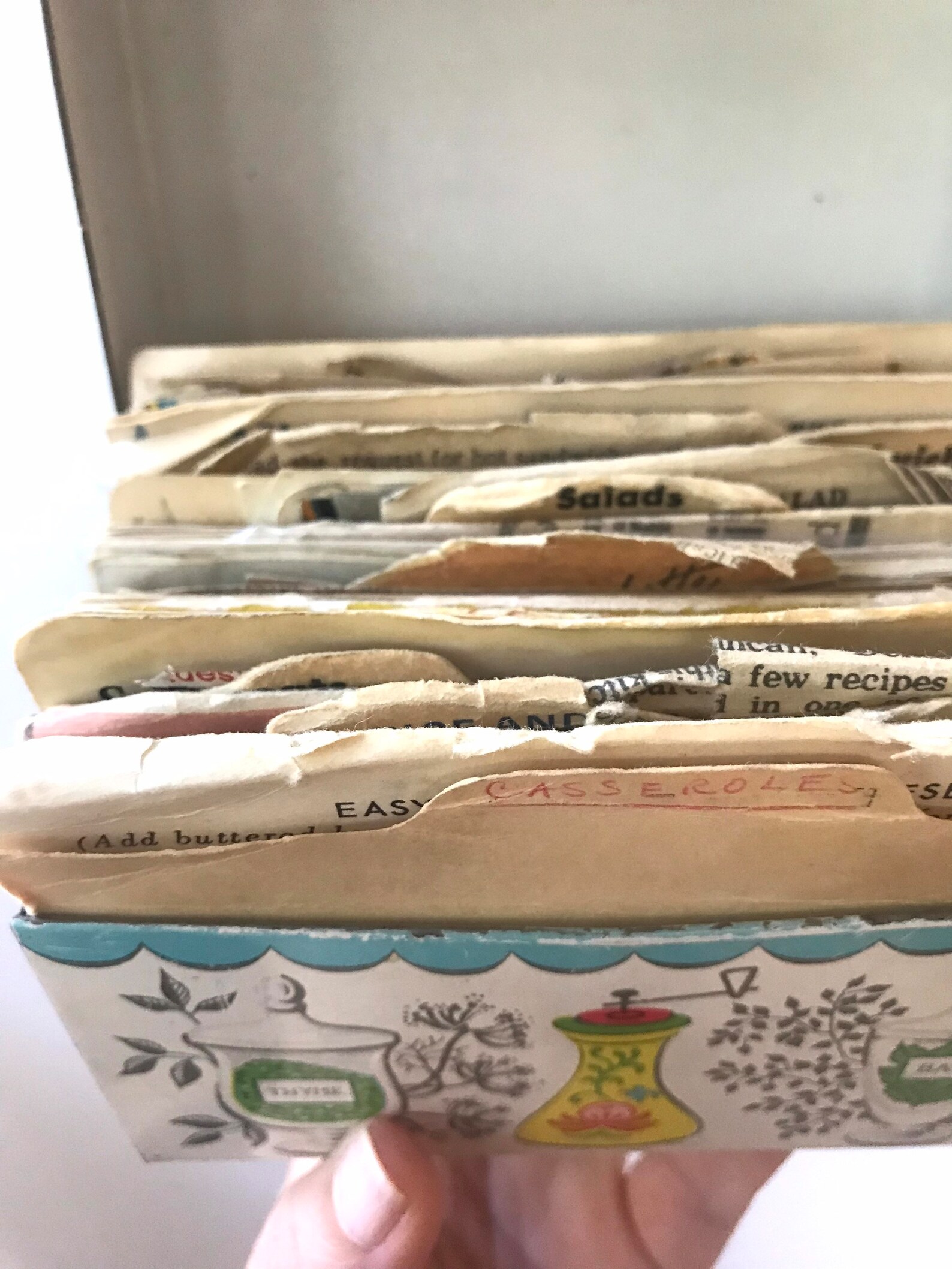 Vintage Recipe Boxes / 1960s Recipe Box Set / Vintage Recipes - Etsy