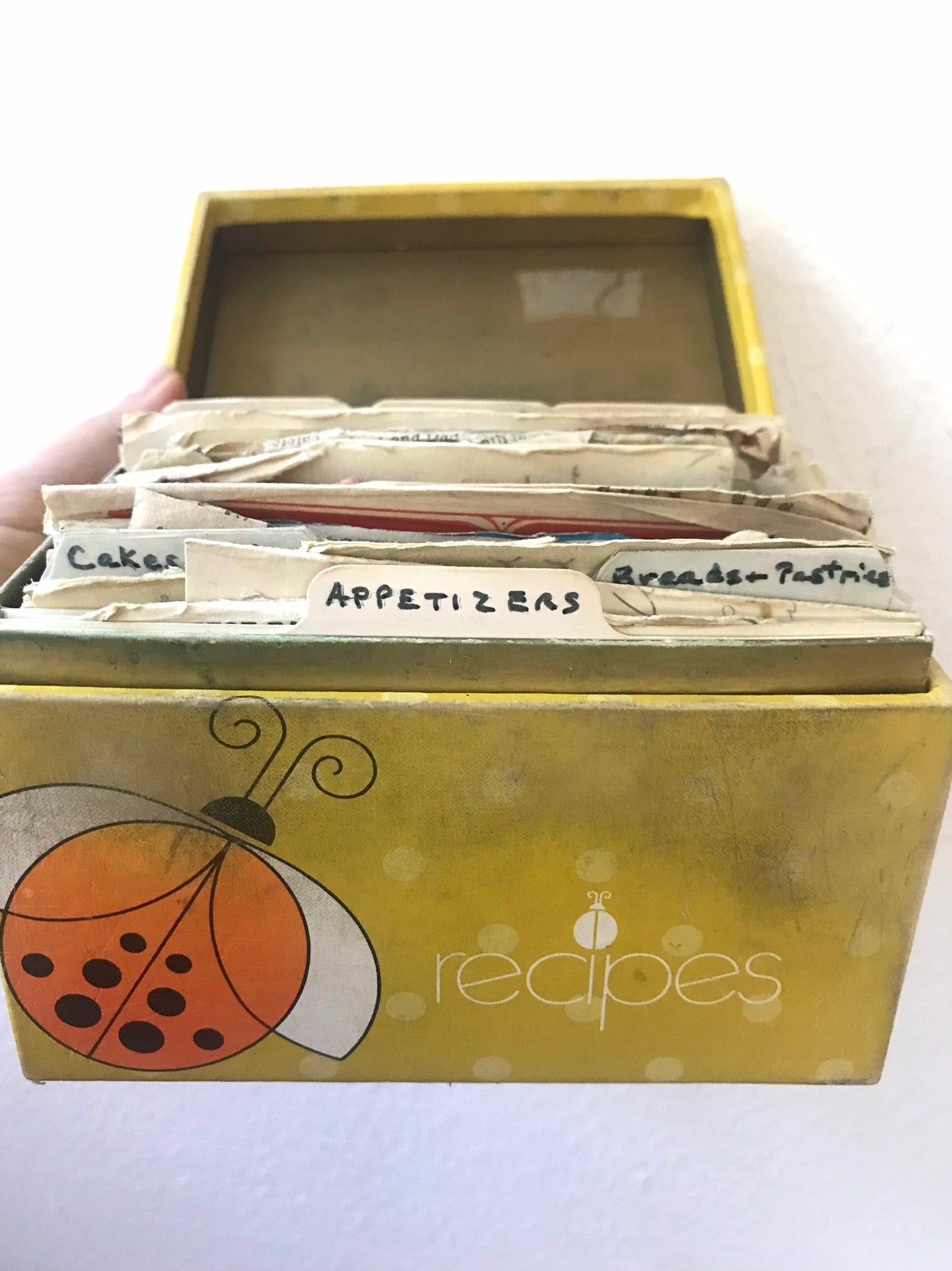 Vintage Recipe Boxes / 1960s Recipe Box Set / Vintage Recipes - Etsy