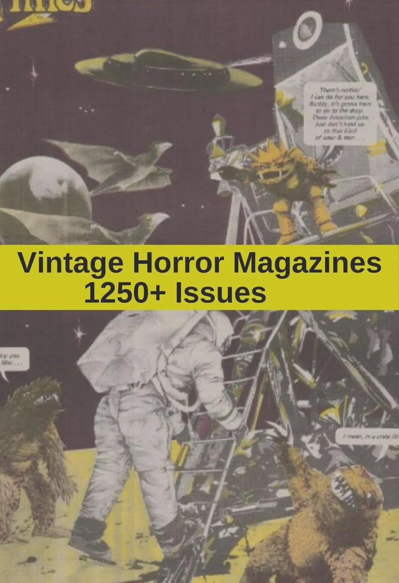 10000 Nostalgic Comics, Movie Magazines, Horror, Fantastic, Retro ...