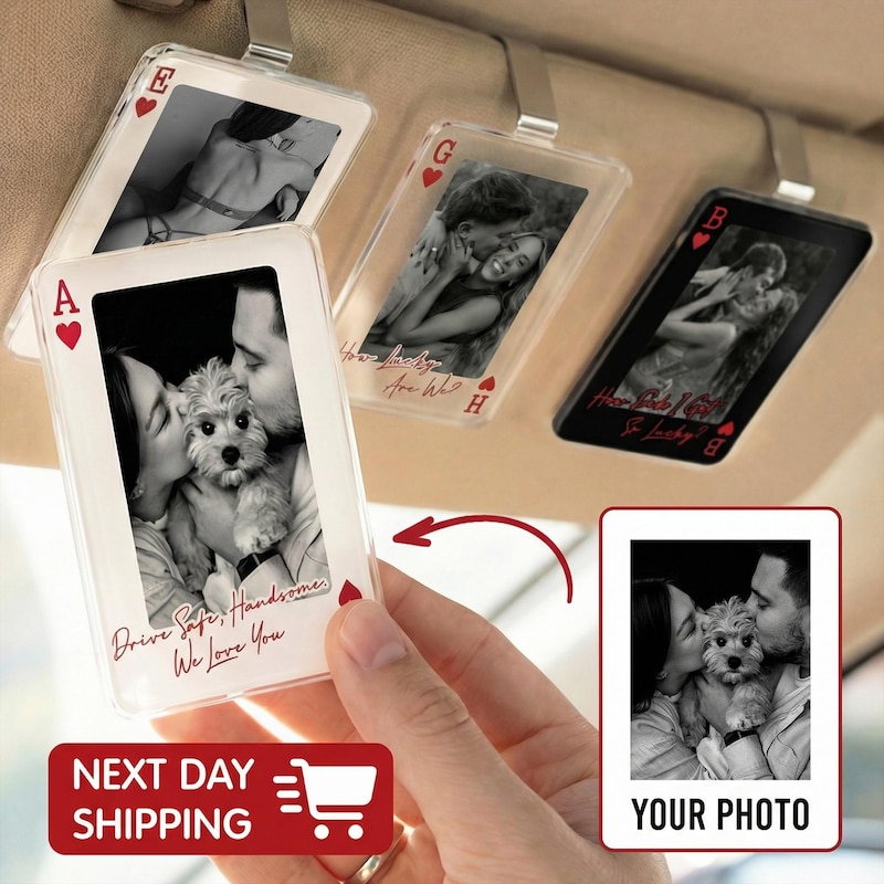 Playing Card for Visor - Etsy