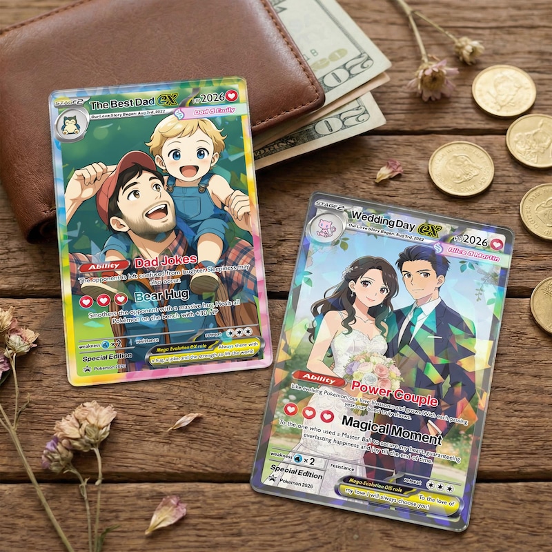 Custom.pokemon Cards - Etsy