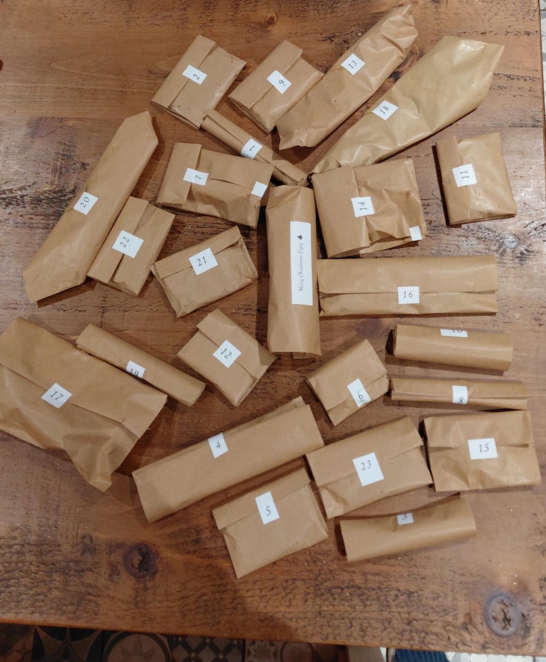 Advent Calendar for Dogs - 100% Natural Treats! - Etsy