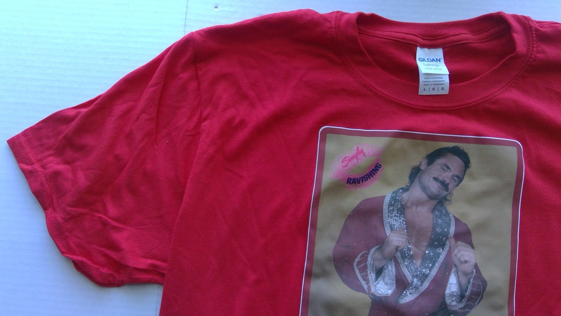 Vintage Style Ravishing Rick Rude WWF Wrestling T-shirt WWE | Etsy