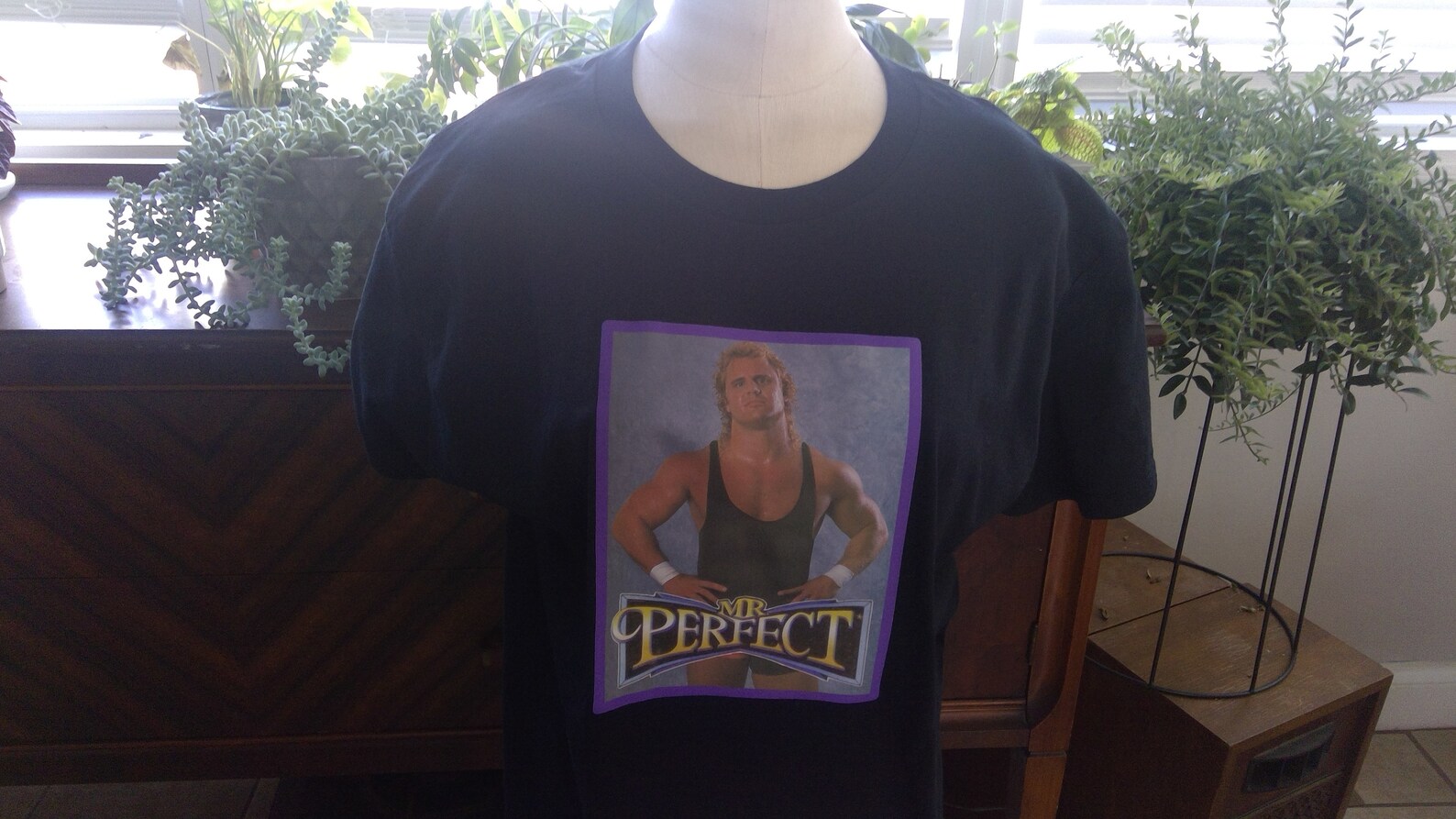 Vintage Style Mr Perfect WWF Wrestling T-shirt WWE - Etsy