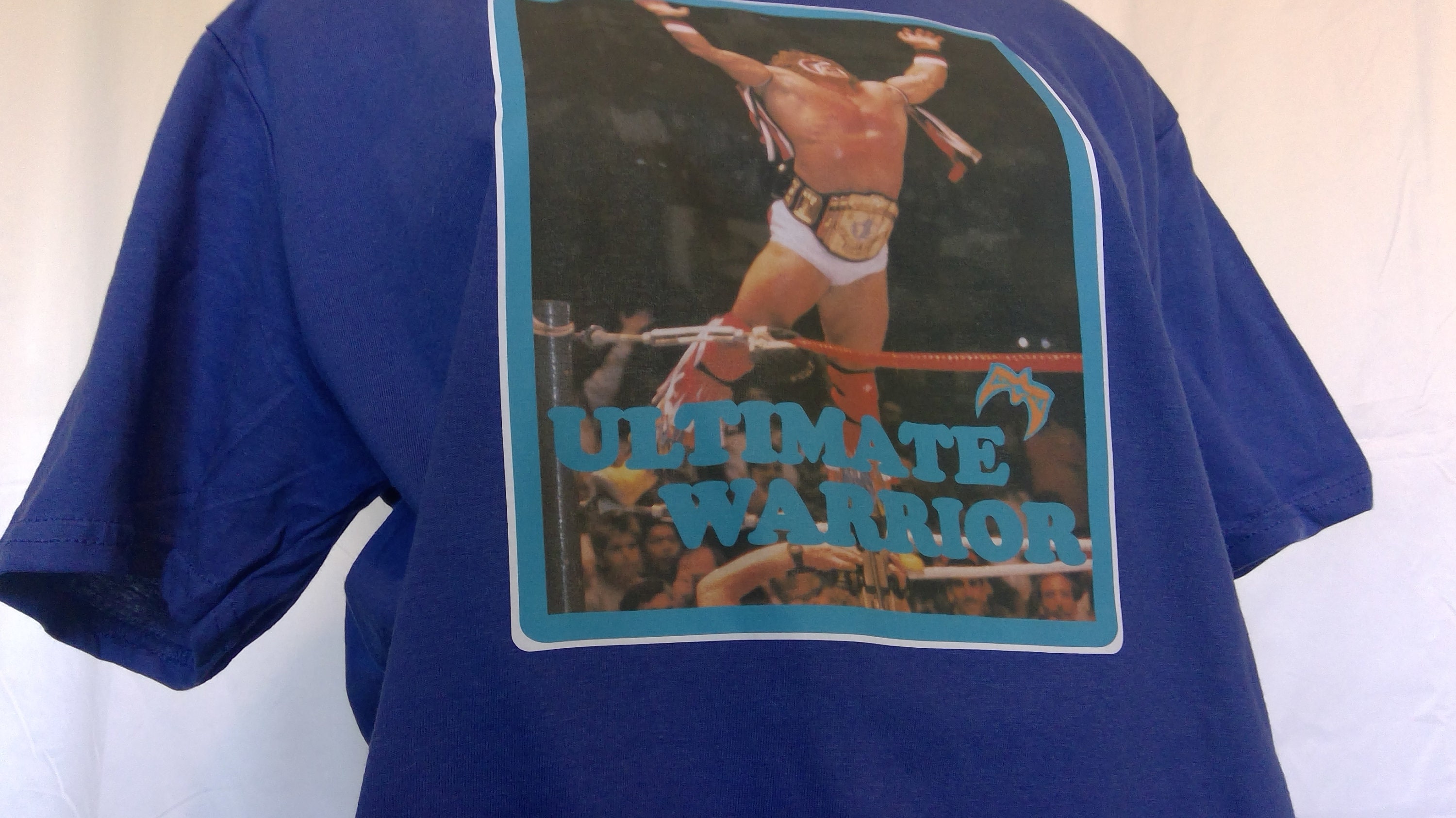 Vintage Style Ultimate Warrior WWF Wrestling T-Shirt WWE | Etsy