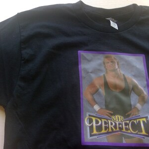 Vintage Style Mr Perfect WWF Wrestling T-shirt WWE - Etsy