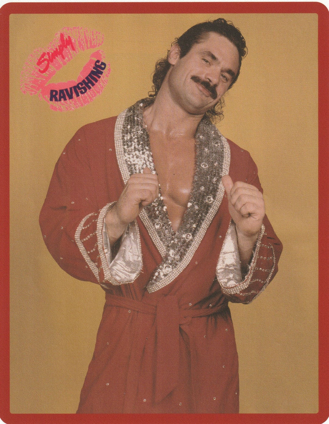 Vintage Style Ravishing Rick Rude WWF Wrestling T-shirt WWE - Etsy