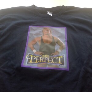 Vintage Style Mr Perfect WWF Wrestling T-shirt WWE - Etsy