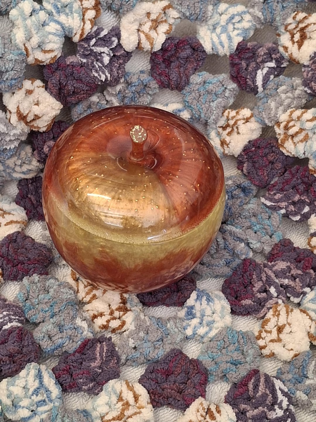 Decorative Apple Container: Home Decor Candy Dish - Etsy