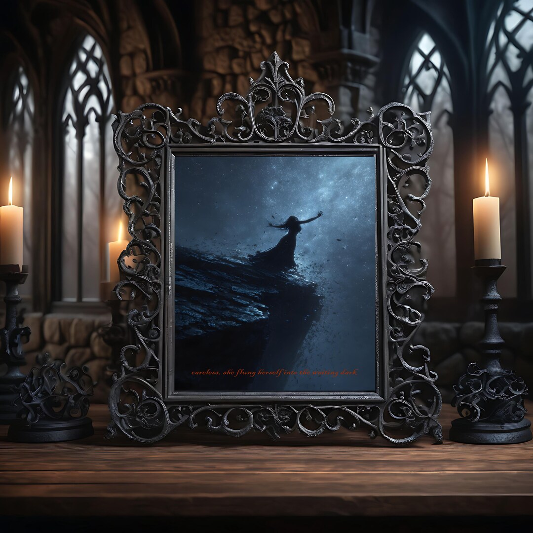 Quicky Dreadfuls Horror Printable | Gothic Digital Wall Art + Poem ...