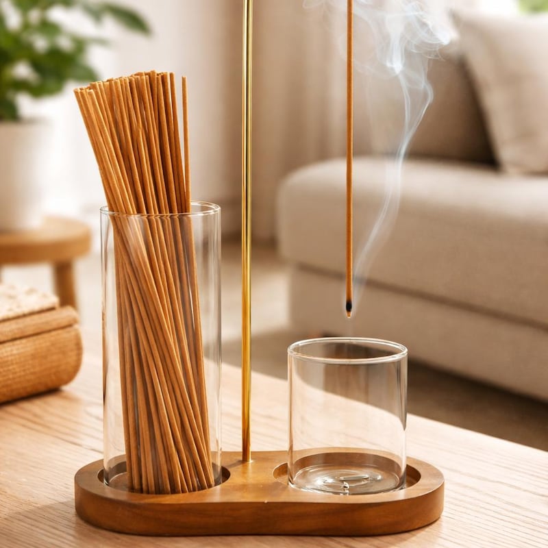 Glass Incense Holder - Etsy