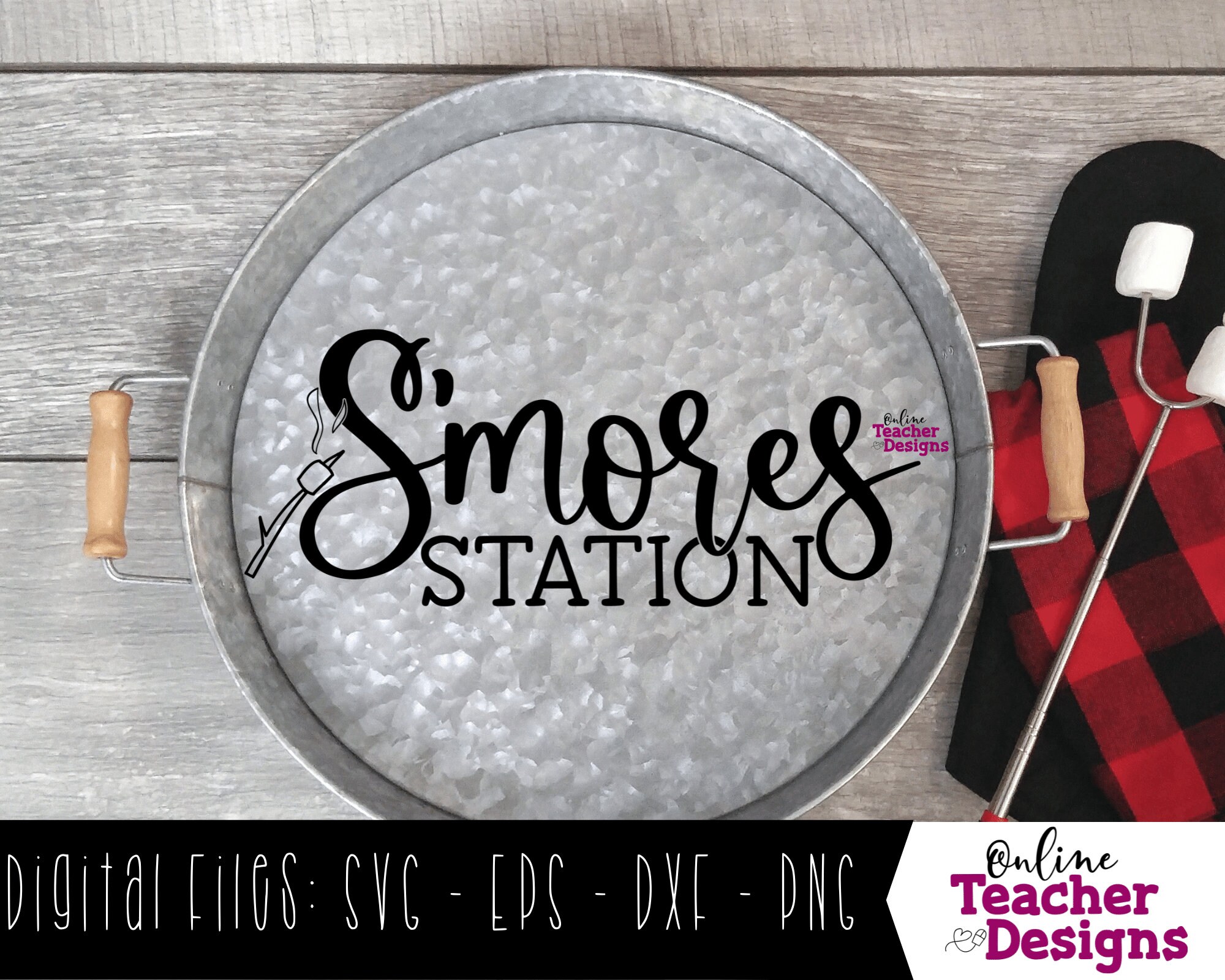 S'mores Cut File S'mores Svg Smores Station Camping | Etsy UK