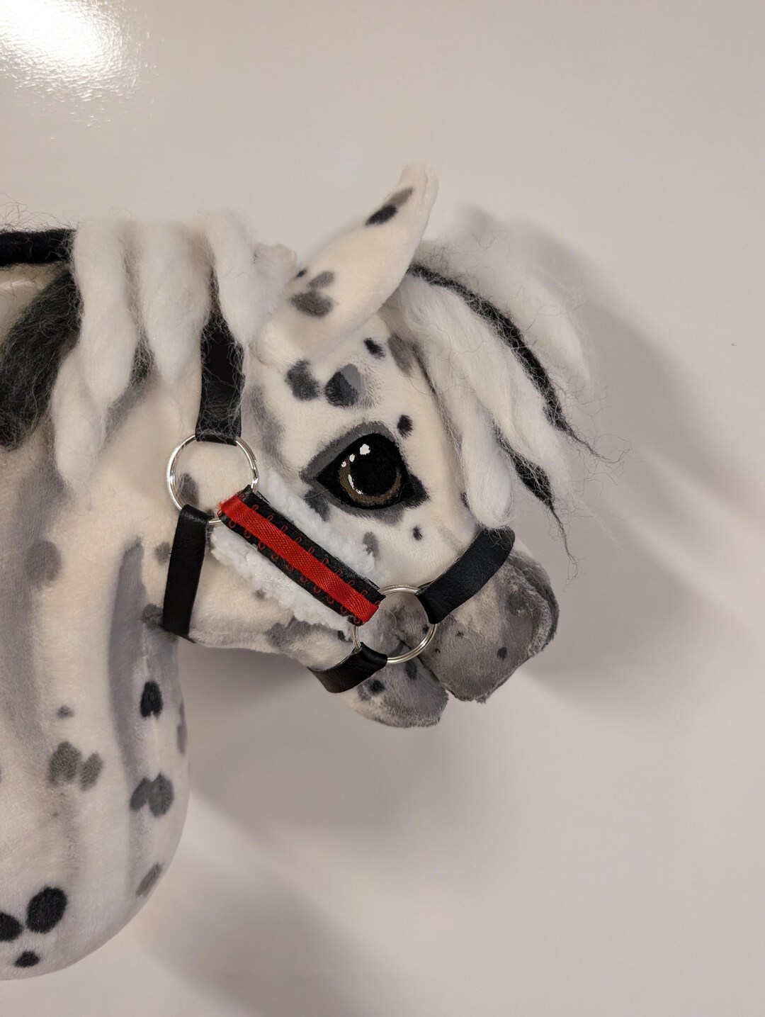 Black and Red Hobbyhorse Halters (HORSE NOT INCLUDED) - Etsy
