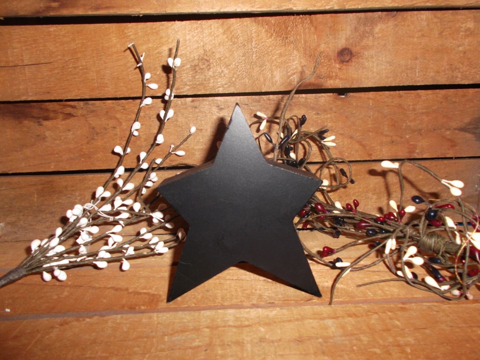 4 1/2 Inch High Primitive Wood Star the Day the Lord Hath Made Let Us ...