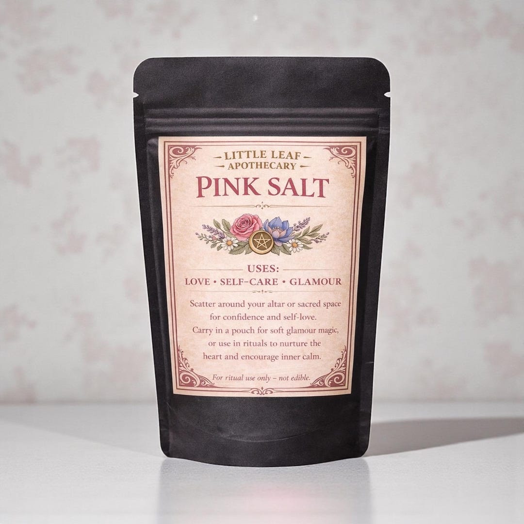 Pink Salt Ritual Blend | Love • Calm • Emotional Healing | Botanical ...