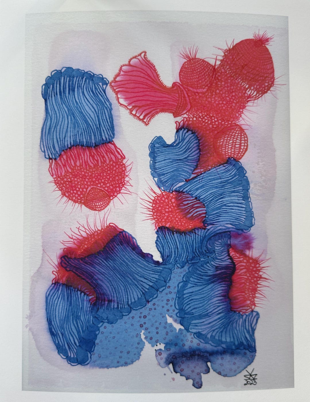 LIMITED EDITION: Hand Numbered Art Print, Barnacles 2023, 8"x10" - Etsy