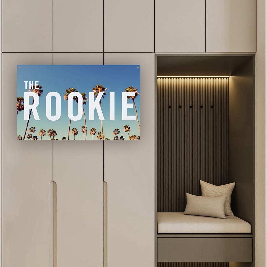 The Rookie TV Show Flag | Police Drama Wall Tapestry | LAPD Aesthetic ...