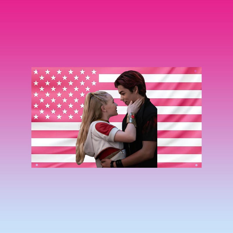 Pink Flag With Malachi Barton on It - Etsy