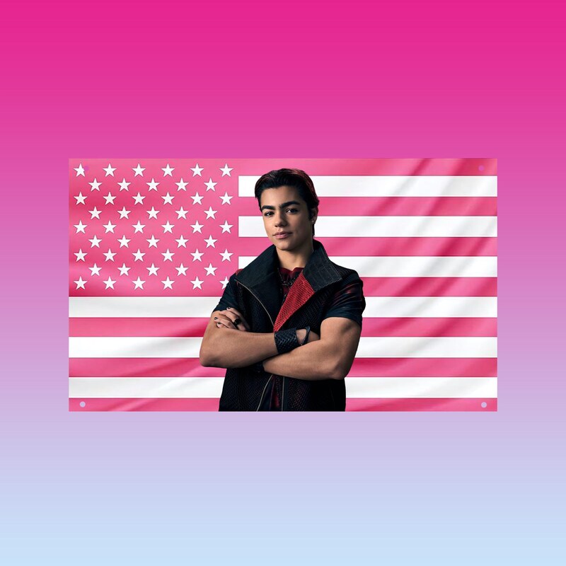 Pink Flag With Malachi Barton on It - Etsy