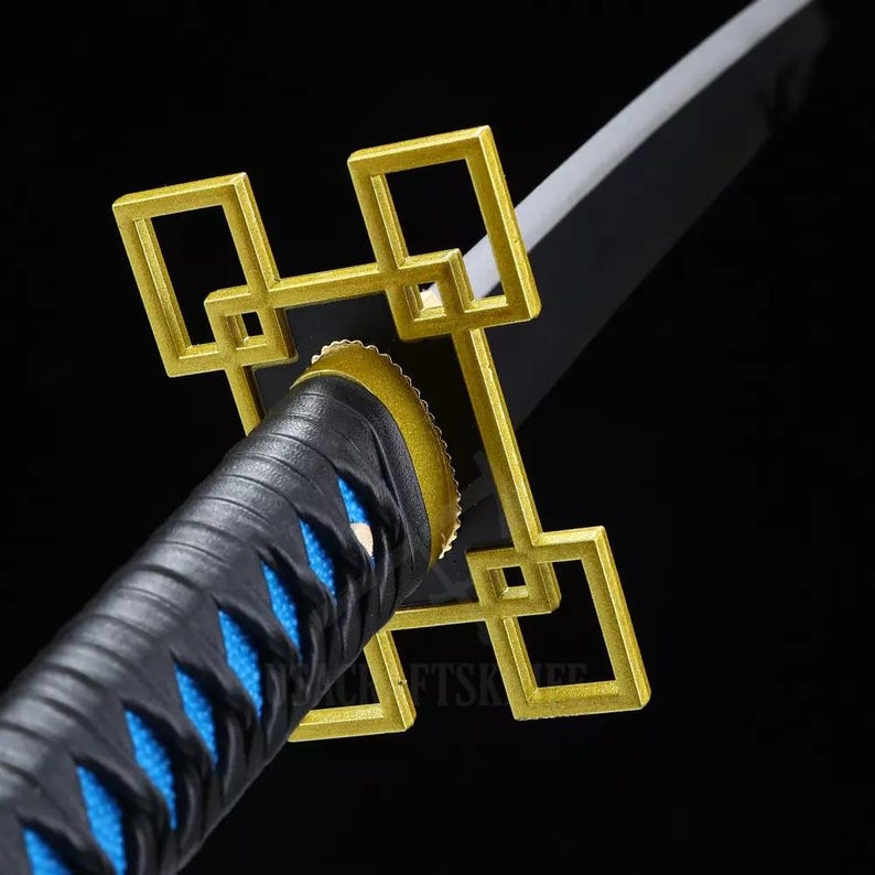 40" Handmade Muichiro Tokito's Sword, Demon Slayer - Nichirin Sword ...