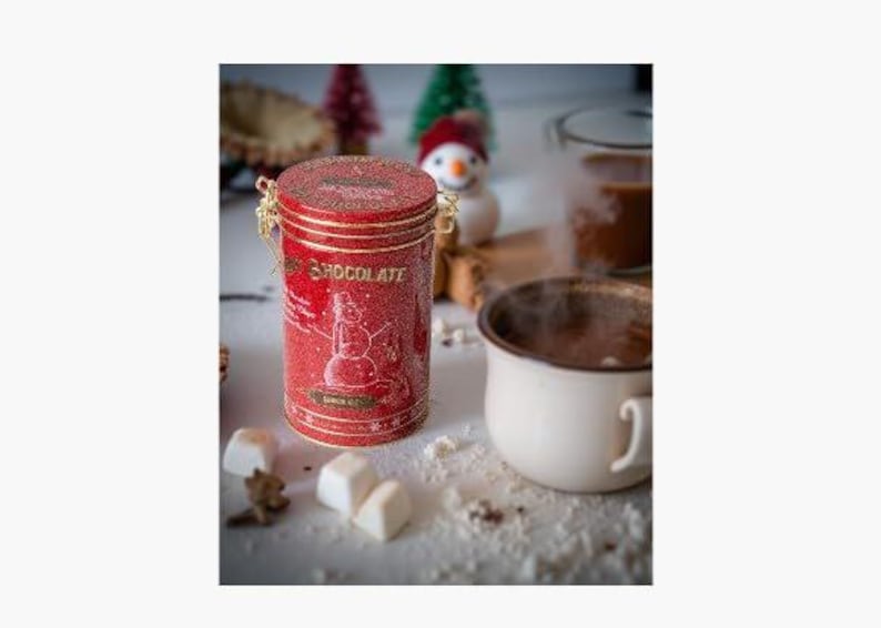 Van Guilder’s Premium Cocoa 8oz Tin, Hot Chocolate Mix - Etsy