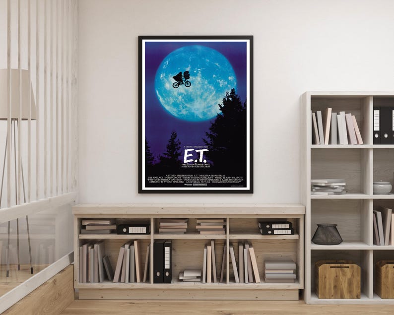 Poster E.T. the Extra-terrestrial (1982) M650 - Etsy