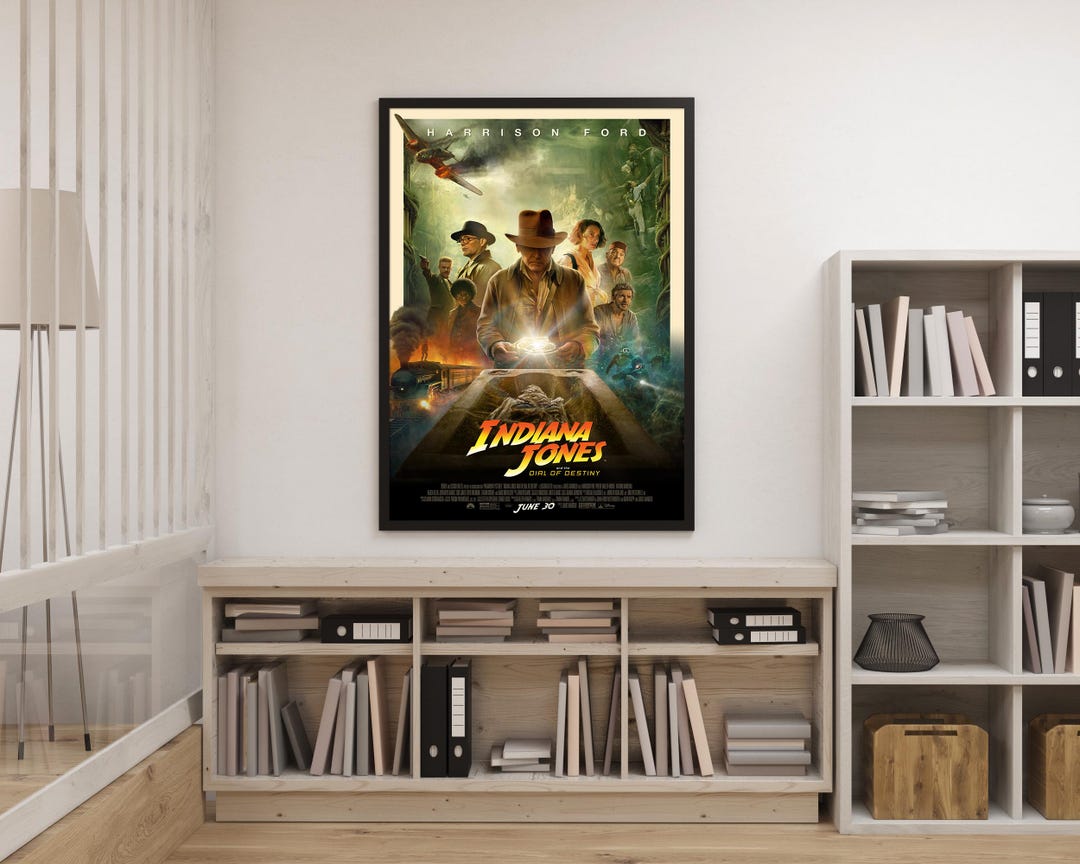 POSTER Indiana Jones and the Dial of Destiny (2023) M228 - Etsy
