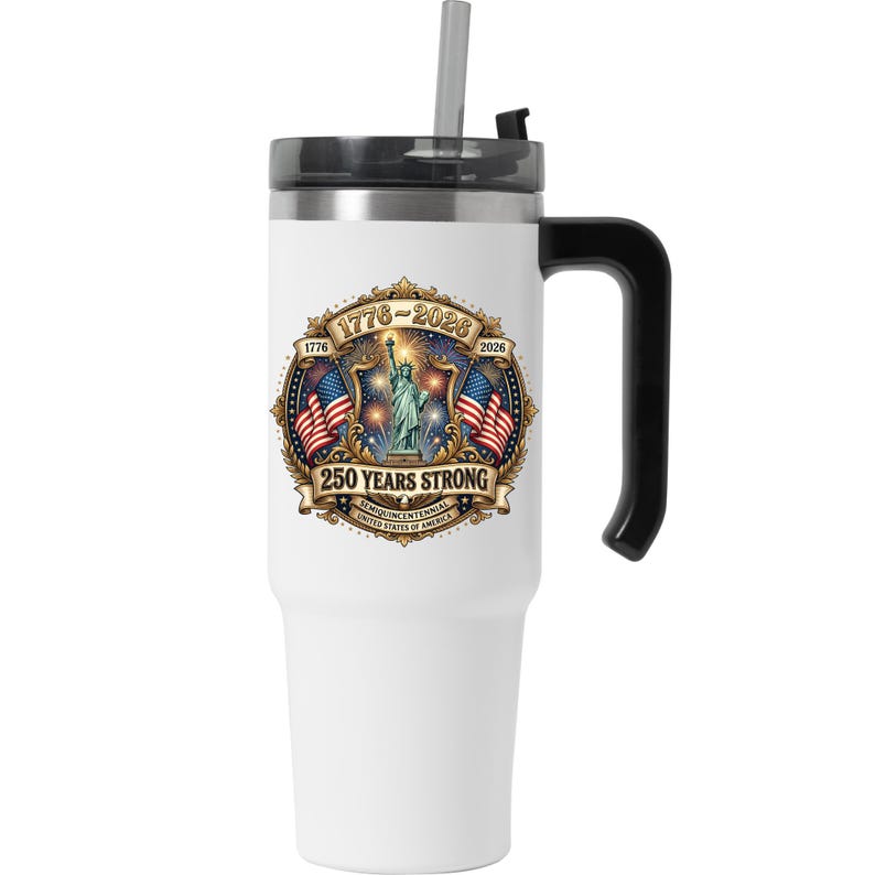 America 250 PNG – Statue of Liberty Semiquincentennial Graphic (digital ...