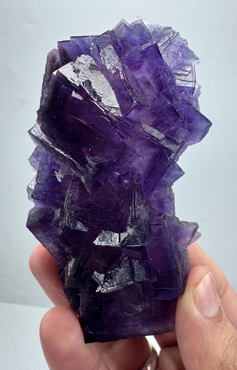 244 Grams Cubic Flourite Specimen From Pakistan - Etsy