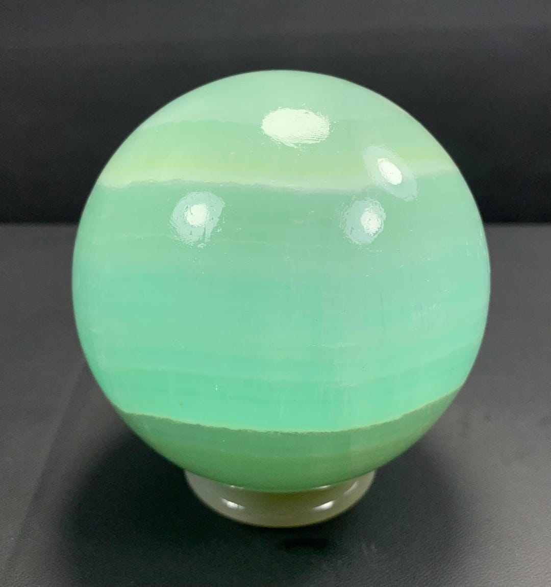 1.2 KG Pistachio Calcite Sphere From Pakistan - Etsy