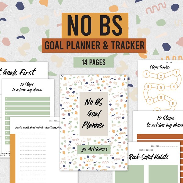 No Bs Planner - Etsy